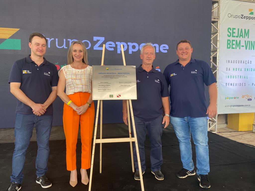 Prefeita de Japurá participa de inauguração de unidade do Grupo Zeppone ...