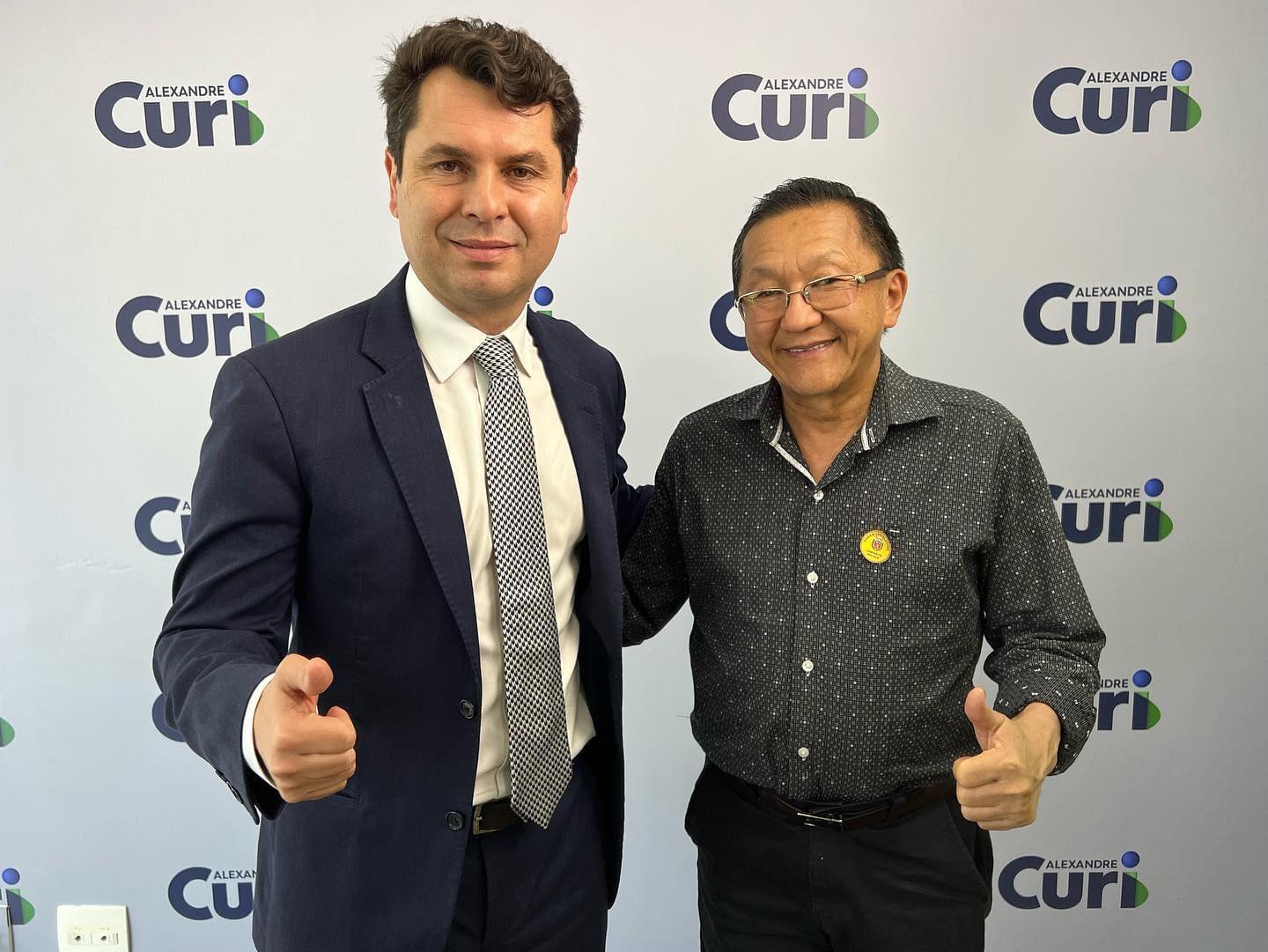 Prefeito de Tuneiras discute novos investimentos com o deputado Alexandre Curi - Tribuna de Cianorte