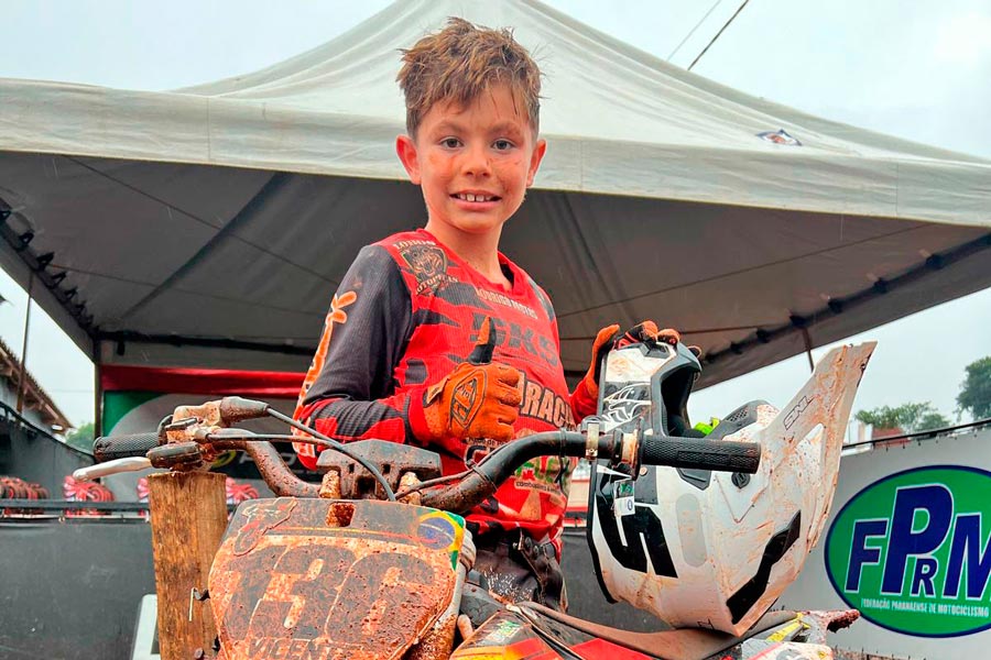 Pilotos de Cianorte dominam estreia do Paranaense de Motocross